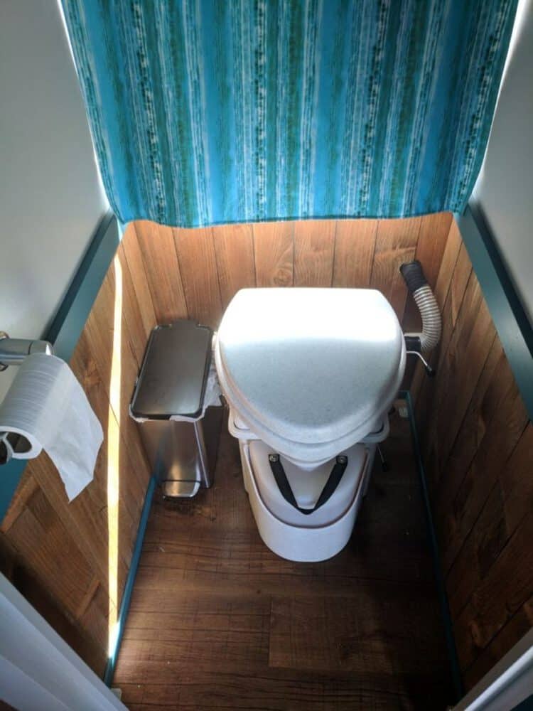 School Bus Conversion Bathrooms – Toilet, Shower and Plumbing Guide