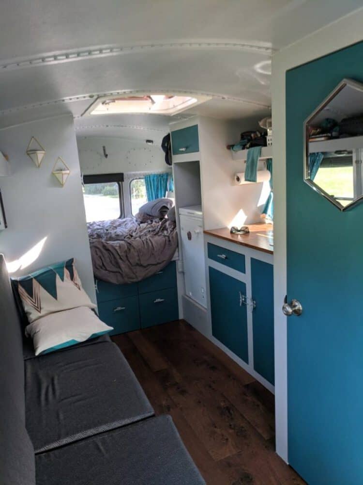 School Bus Conversion Bathrooms – Toilet, Shower and Plumbing Guide