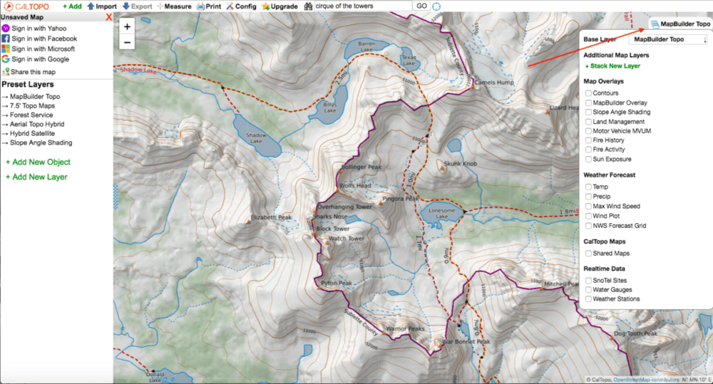 CalTopo - A Backcountry Mapping and Navigation Essential