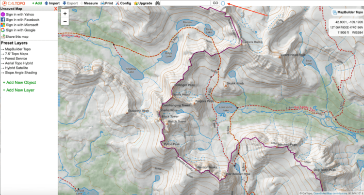 CalTopo - A Backcountry Mapping and Navigation Essential