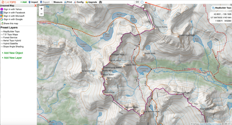 CalTopo - A Backcountry Mapping and Navigation Essential