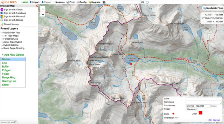 CalTopo - A Backcountry Mapping and Navigation Essential