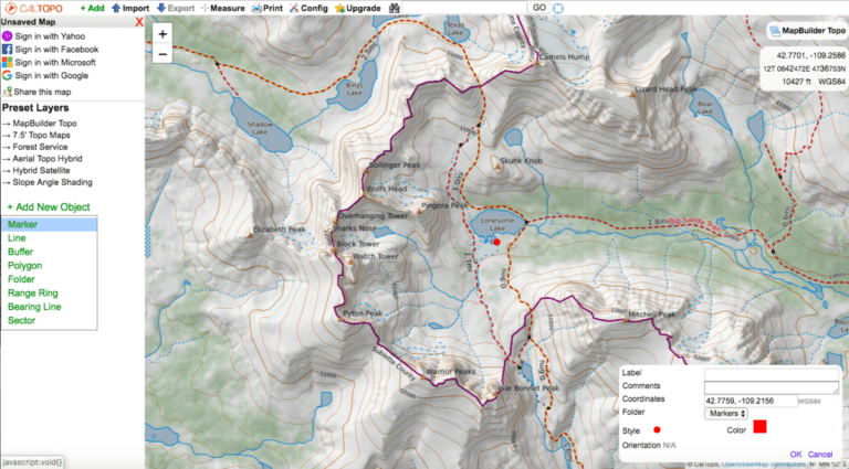 CalTopo - A Backcountry Mapping and Navigation Essential