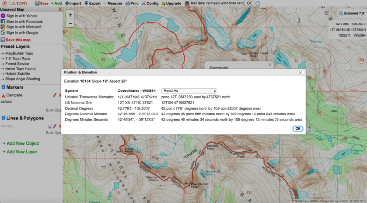 CalTopo - A Backcountry Mapping and Navigation Essential