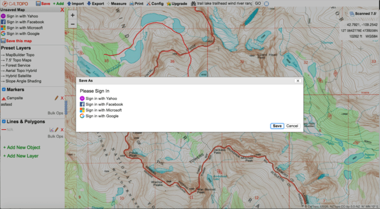 CalTopo - A Backcountry Mapping and Navigation Essential