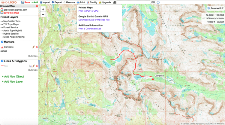 CalTopo - A Backcountry Mapping and Navigation Essential