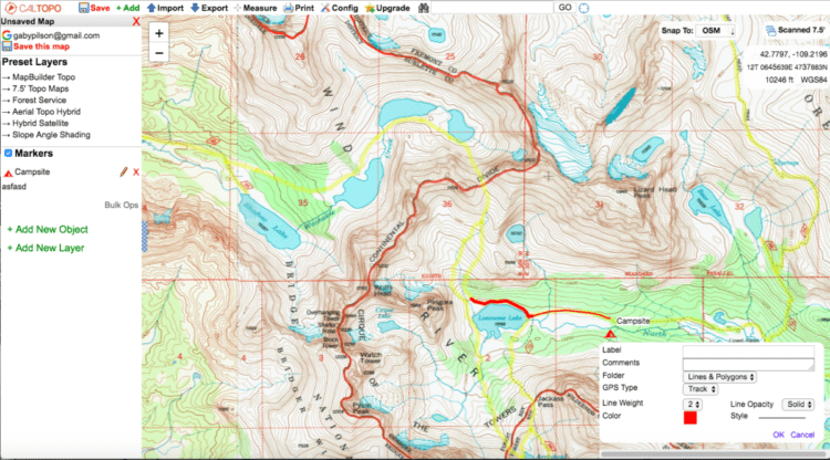 CalTopo - A Backcountry Mapping and Navigation Essential