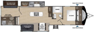 2 Bedroom Travel Trailers (10 Best Floor Plans)